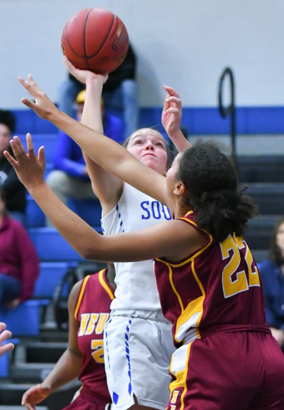Claudia Green’s double-double helps lift South girls past Neumann ...